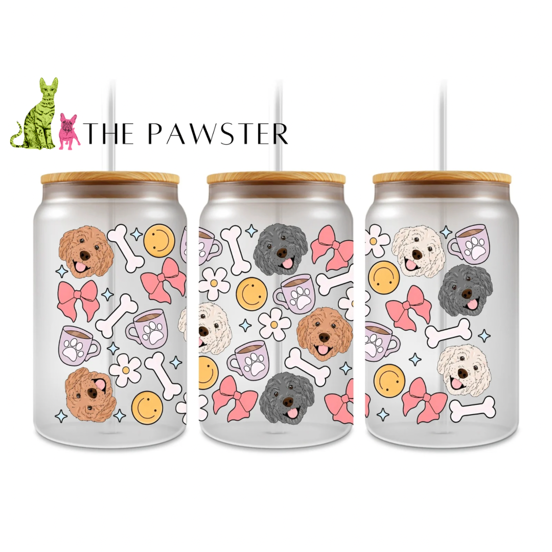 Animals & Nature Cup Wraps | Dogs, Florals, Plants & More – The Pawster